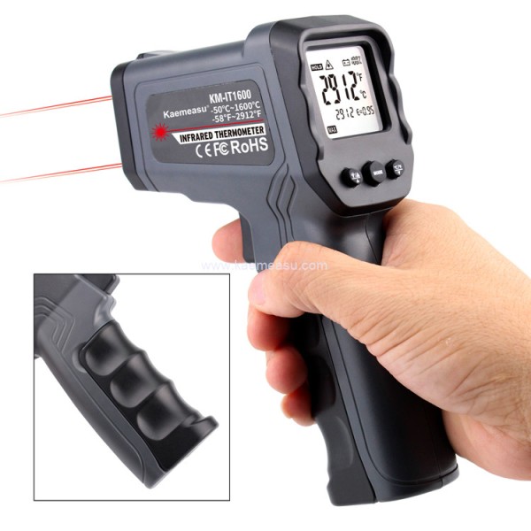 Quality Kaemeasu Household Double Laser Temperature Gun Thermometer For Cooking for sale