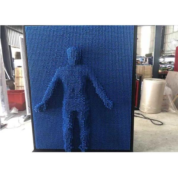 Quality 3d Trick Art Pin Wall Giant Screen For Playground Amusement Playing for sale