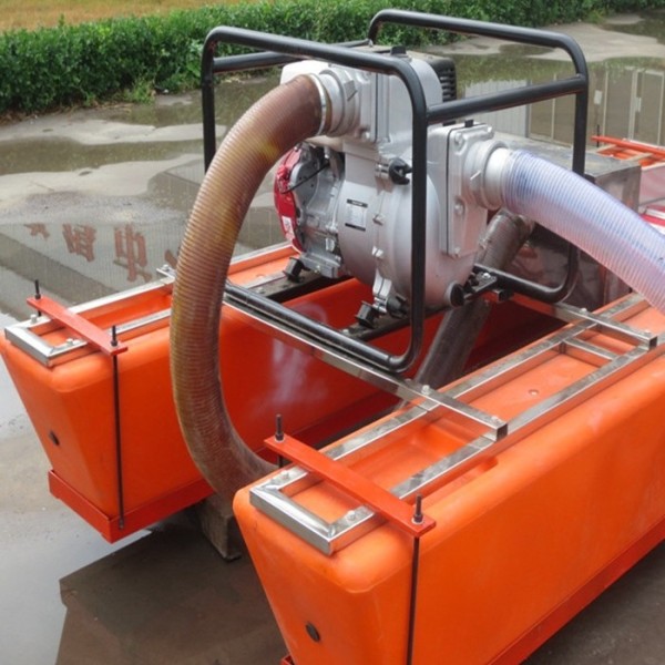Quality 17m3/h 15hp River Mini Gold Dredger For Stream Or River Alluvial Gold Washing for sale