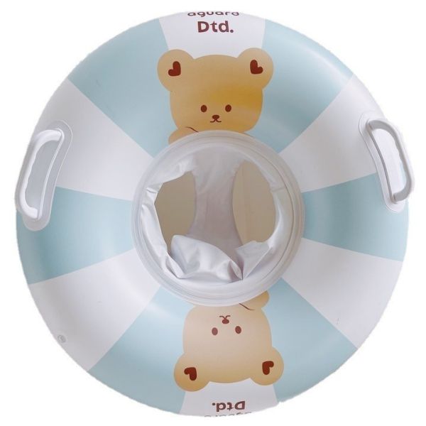 Quality Other Educational Toys Kids Floating Design Inflatable Swim Rings with Cute Pattern for sale