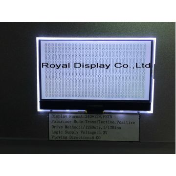 Quality 240*128 Dots Graphic LCD Module For Air Conditioner / Home Automation for sale