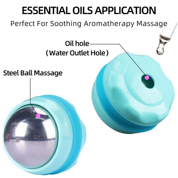 Quality Skyringe Ice Therapy Massage Ball Roller , Cold Muscle Roller Ball for sale