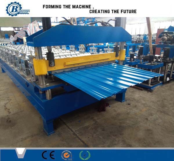 Quality Hydraulic Cutting Roof Panel Roll Forming Machine for sale