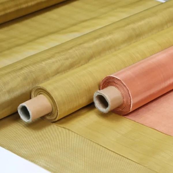 Quality Brass Woven Wire Mesh Used For Papermaking Dewatering for sale