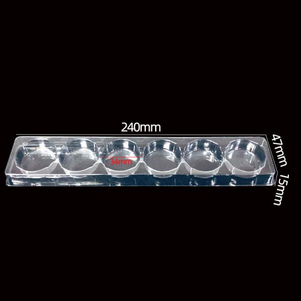 Quality SH-0235 Customized Disposable Turnover Plastic Tray for Toothpaste Soft Tube for sale