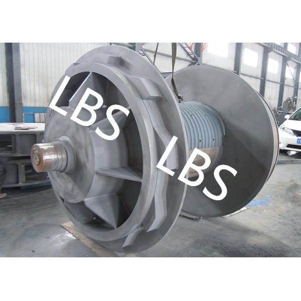 Quality Steel Q345 Q420 Smooth Winch Drum Different Wire Rope Diameter for sale