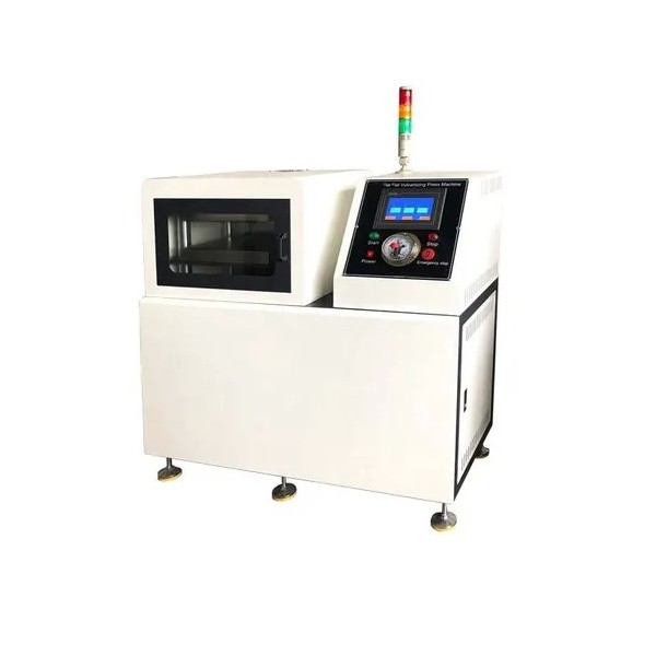 Quality 30 Ton Rubber Plate Vulcanizer with High Temperature Resistant Steel and PLC Touch Screen Control for sale