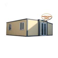 Quality Villa Double Wings Folding Assemble Storage Container House Modern for sale