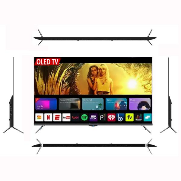 Quality Frameless Pixel Ome 32 43 50 55 60 65 70 75 85 Inches 4K 8K Ultra HD LED OLED LCD Android WiFi Smart TV for sale