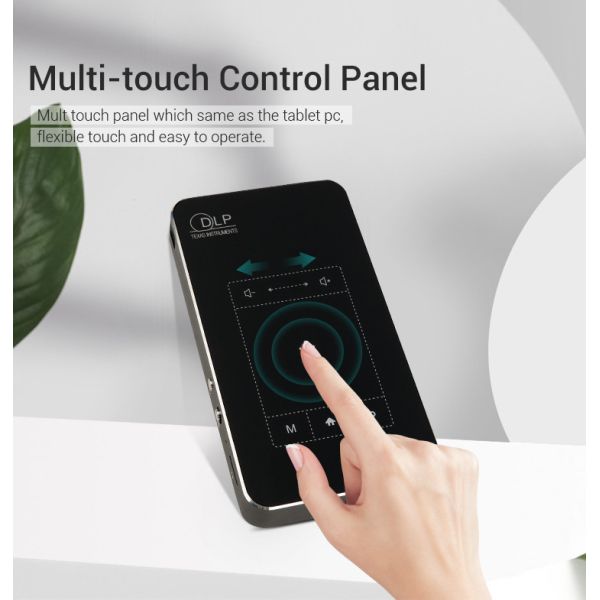 Quality Mini Beamer 4K Portable Projector Video Smart DLP For Home Meeting Class Presentation for sale