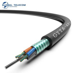 Quality GYTA Outdoor Aerial Fiber Optic Cable G652D Single Mode CE Certificate for sale