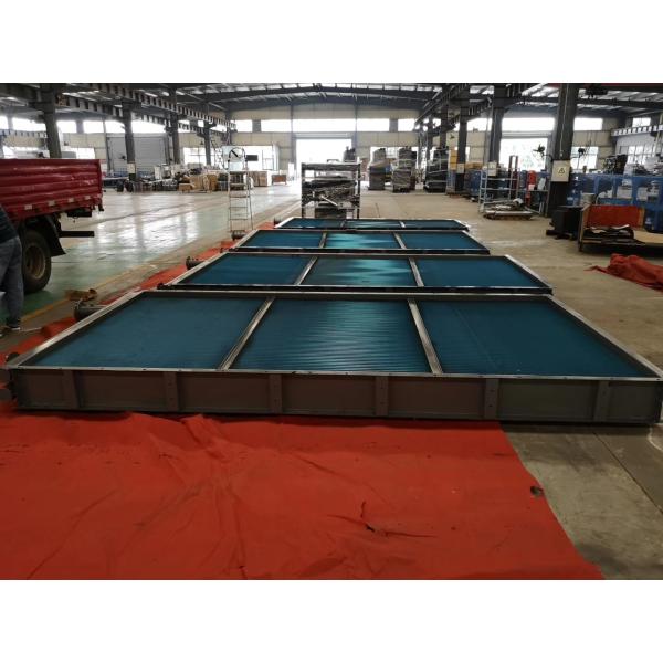 Quality Aluminum and Copper Cooling Engine radiator for Cummins engine generator water cooled heat exchanger for sale