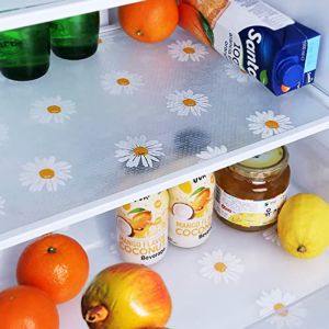 Quality Durable Kitchen Cabinet Liner Fridge Liners and Mats with Small Chrysanthemum for sale