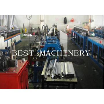 Quality Bar Stud And Track Roll Forming Machine Ceiling Main And Cross T Grid Channel for sale