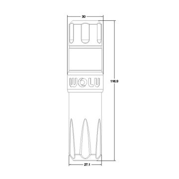 Quality Black Color Rotary Tattoo Machine Wireless 10V 5W With RCA Connector for sale