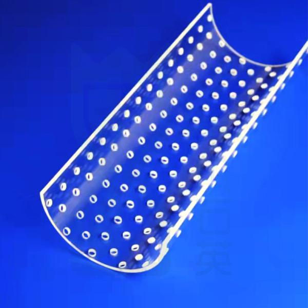 Quality Custom High Purity Fused Silica High Resistant Quartz Glass Disc for sale