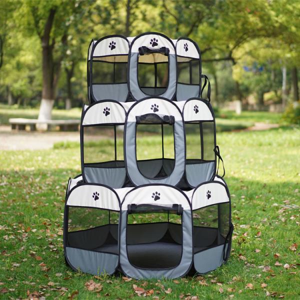 Quality Oxford 91cm Dog Playpen Fence 58cm Heavy Duty Metal Playpen for sale