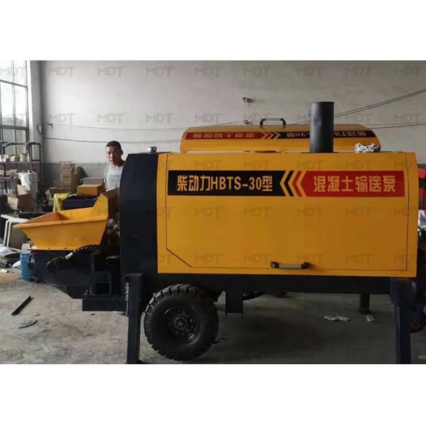 Quality MDT-30 Small Shotcrete Machine Trailer Mounted Concrete Pump for sale