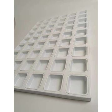 Quality 54 Cups Square Aluminum Bun Baking Pan Non Stick Silicone for sale