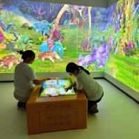 Quality Education Interactive Touch Screen Table Interactive Wall Projection Game for sale