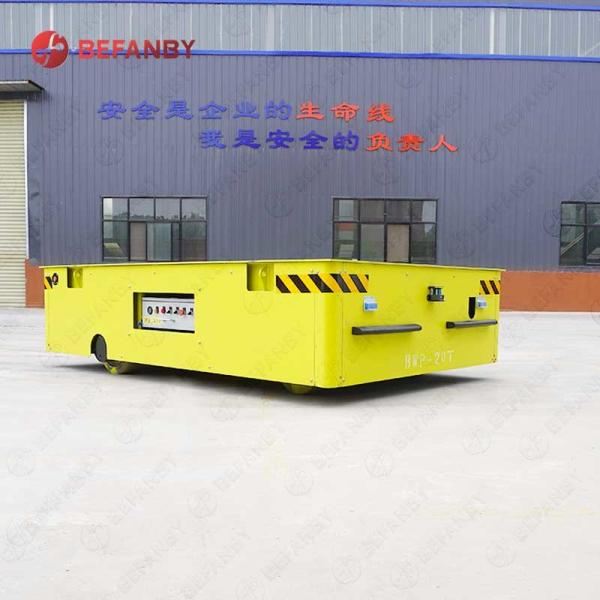 Quality DC Motor Trackless Battrey Transfer Cart for sale