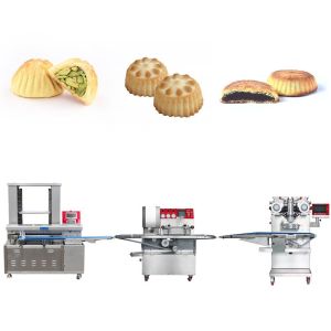 Quality Automatic equipment making production line press mooncake maamoul moon cake for sale
