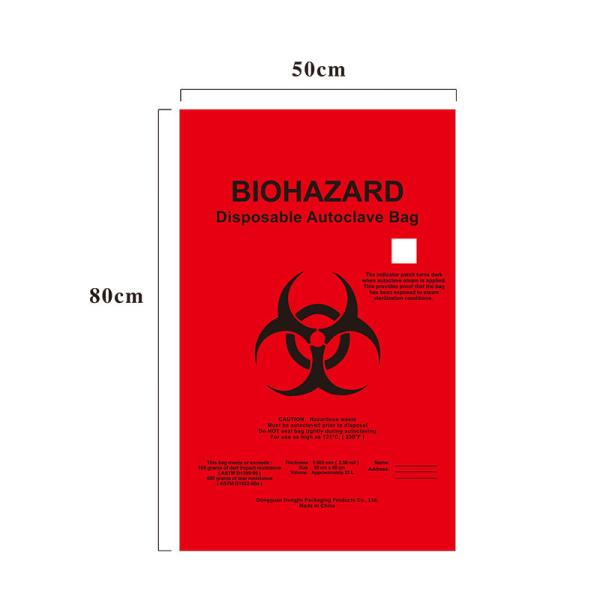 Quality Autoclavable Biohazard Plastic Bags for sale