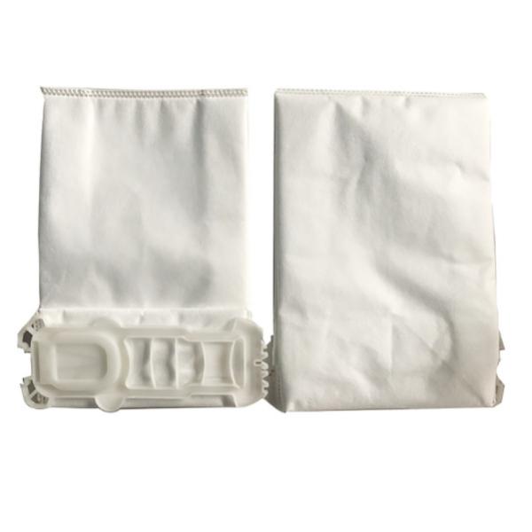 Quality White 27*19.5cm 39.5g Fleece Vac Filter Bags For Vorwerk Kobold VK 135 136 for sale