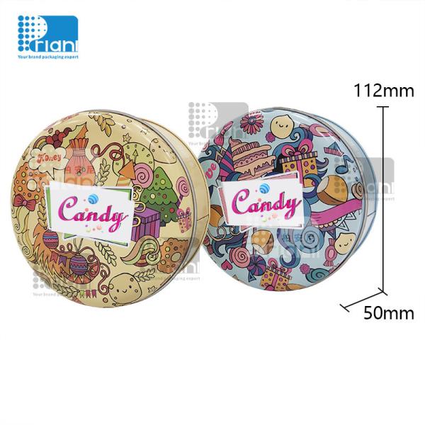 Quality Oem Empty Gift Tin Cans jar Packaging and for Dry Flower Vitamin Candy Supplement powder bottle storage for sale