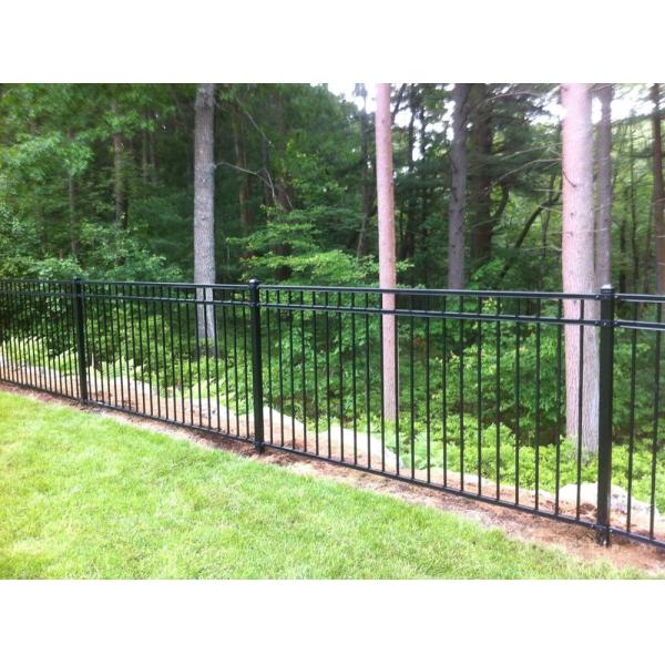Quality Australian Standard Pressed Spear Top Security Picket Garrison Steel Tubular for sale