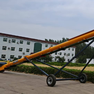 Quality Pipe-Style Ship Loader Conveyor Track-Mounted Bulk Material Conveyor for Ports for sale