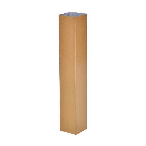 Quality Decoration Aluminum Square Tube Section Customized Color For Showroom for sale