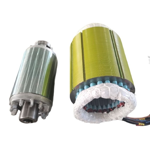 Quality 200-3000W Three Phase Water Pump Motor Submersible 1500-3000rpm For Fluid Pump for sale