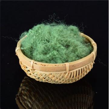Quality 3D×51mm Dope Dyed Polyester Staple Fiber , Hollow Recycled PSF for sale