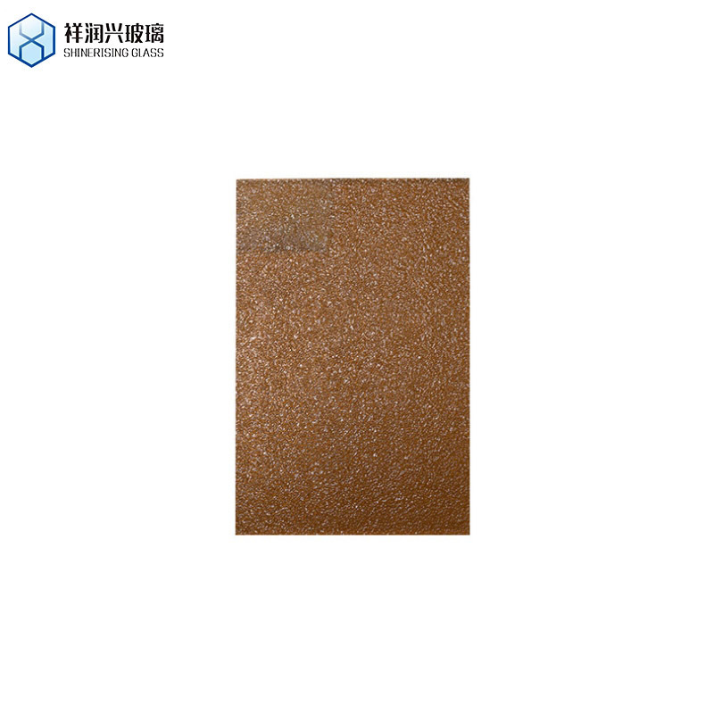 Factory Decorative Brown Patterned Glass Shinerising 3mm 5mm 1830*2440new Technology New Features Belgian Style Glass