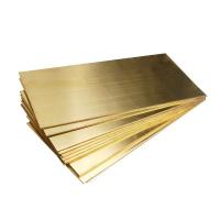 Quality 2m 3m 6m Brass Metal Sheet Good Heat Conduction for sale