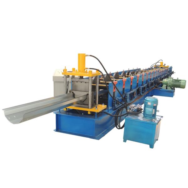 Quality Automatic Downspout Pipe Roll Forming Machine , Gutter Downspout Machine Weight for sale