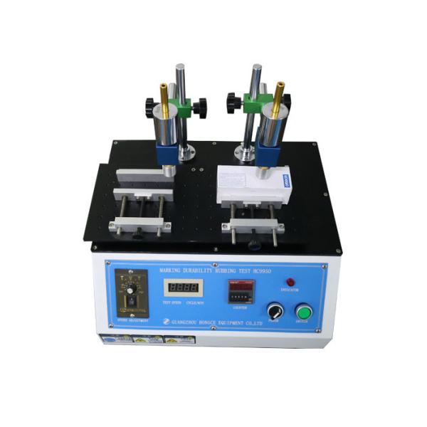 Quality 50Hz 70mm Test Stroke Marking Durability Rubbing Tester for sale