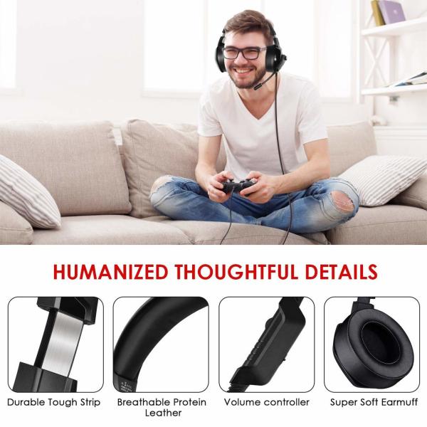 Quality Noise Cancel 32ohm 2.2m 100mA Onikuma K6 Gaming Headset for sale