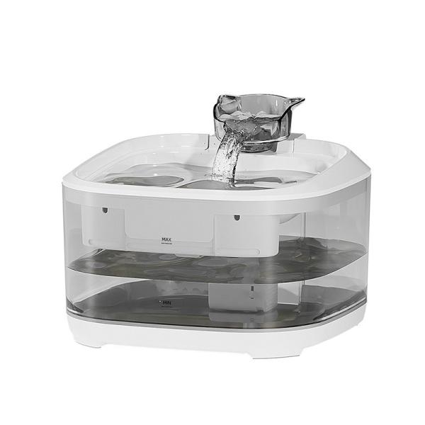 Quality Electric Auto Water Feeder For Cats Dogs , Custom Flow Rate Pet Gravity Waterer for sale