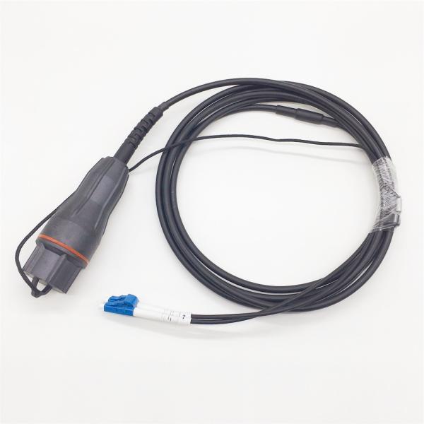 Quality FTTA Waterproof Fullaxs Duplex LC CPRI Armored Fiber Cable for sale