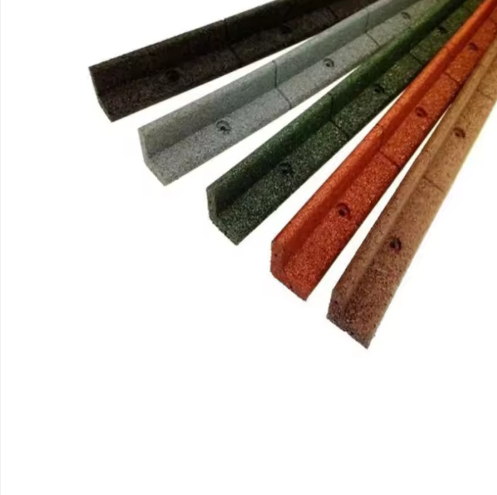 Quality Flexible Recycled Rubber Granules Landscape Edging, UV-Resistant, Bendable Up To 70° For Garden Borders for sale