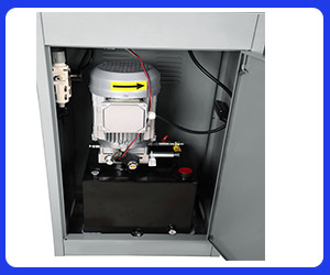 4000kg wheel alignment scissors lift aluminum pump station