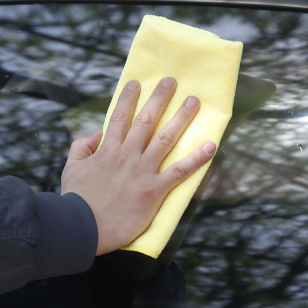 Quality Custom Cars 400gsm Microfiber Cleaning Cloth 40x40cm Quick Dry for sale