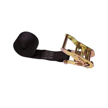 Quality 50mm Black 5 Ton 2 Inch Ratchet Tie Down Straps for sale