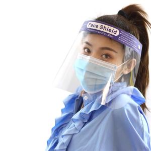 Quality Eco Friendly Adjustable Clear Plastic Full Face Shield for sale
