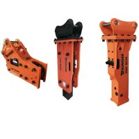 Quality Excavator concrete hydraulic rock hammer breaker for sale