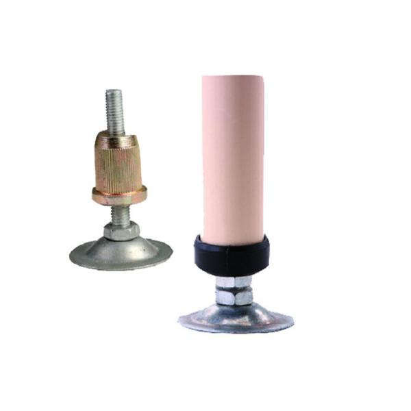 Quality Flexible Plastic Coated Steel Pipe Rack Fittings Metal Tube Plugs for sale