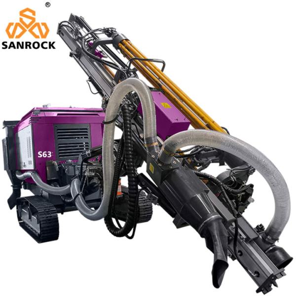 Quality Surface Blast Hole Drilling Machine With Dust Collection System Mining Hydraulic for sale