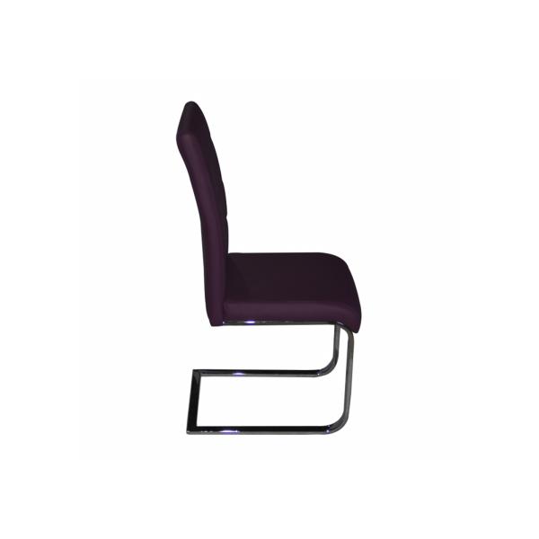 Quality Chrome Finish 41cm 60KGS 0.25m3 Modern Dining Chair for sale